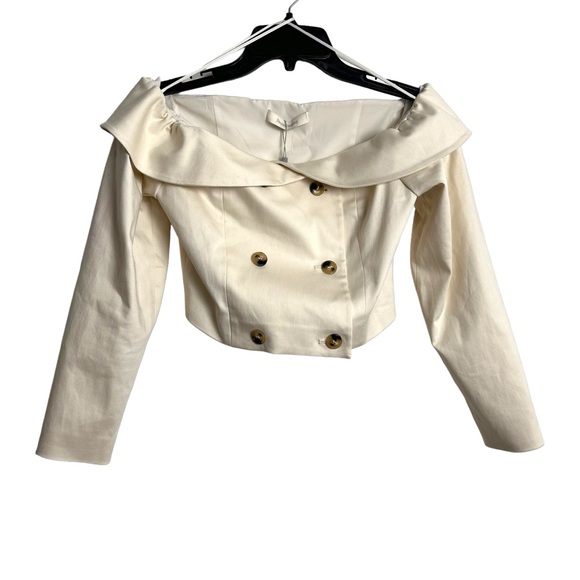 Favorite Daughter | Tops | Favorite Daughter New Off Shoulder Cropped ...
